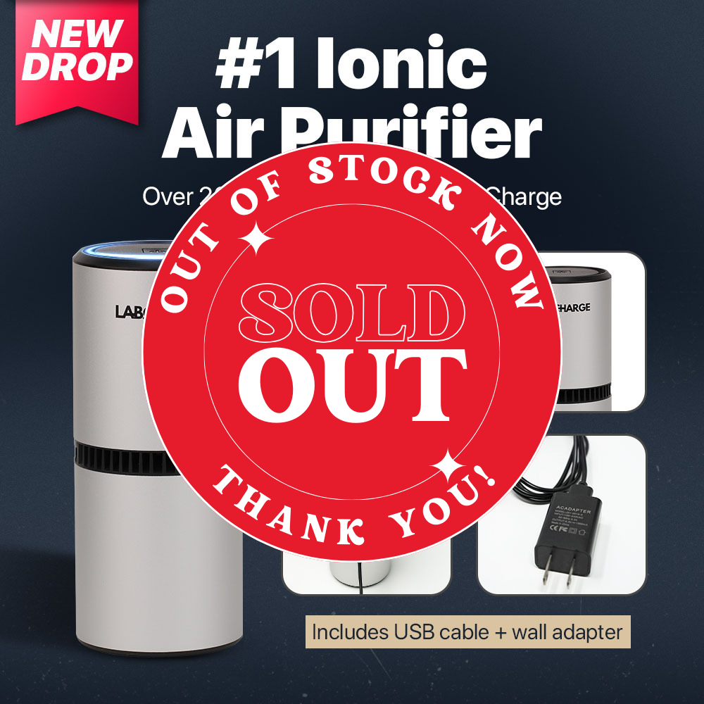 Pearl Silver Ionic Air Purifier – Lab Charge LLC